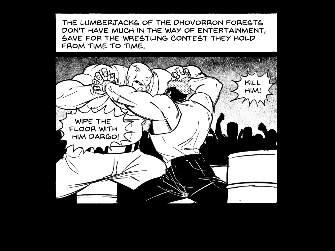 Dargo's Lament - GOLIA-FIGHTER #3 | Arkhaven Comics