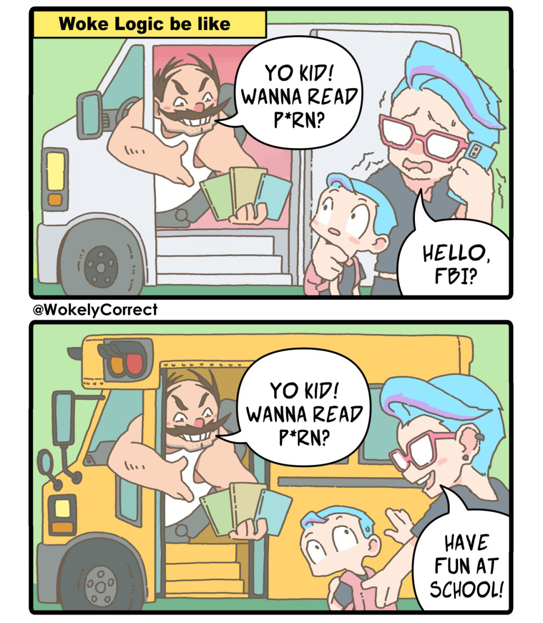 Woke Logic - WokelyCorrect #15 | Arkhaven Comics