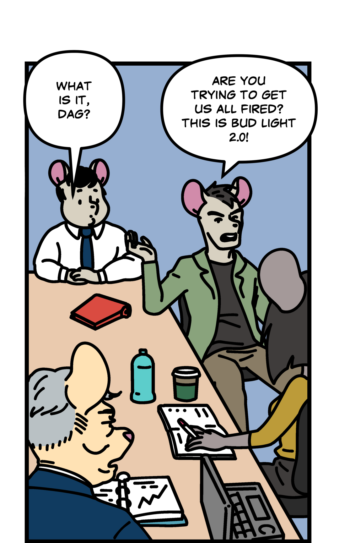 Sigma vs Alpha - Hypergamouse #102 | Arkhaven Comics