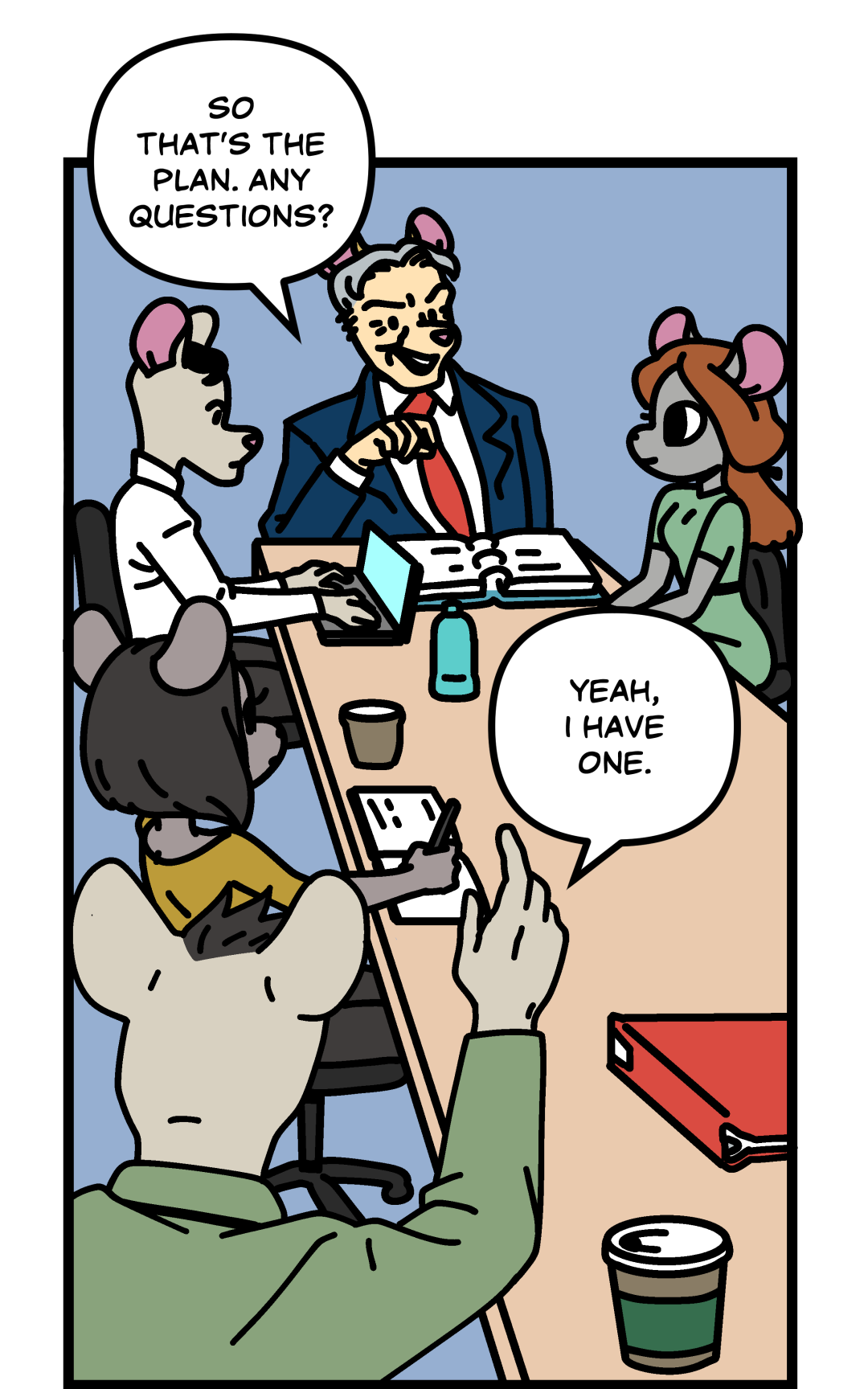 Sigma vs Alpha - Hypergamouse #102 | Arkhaven Comics