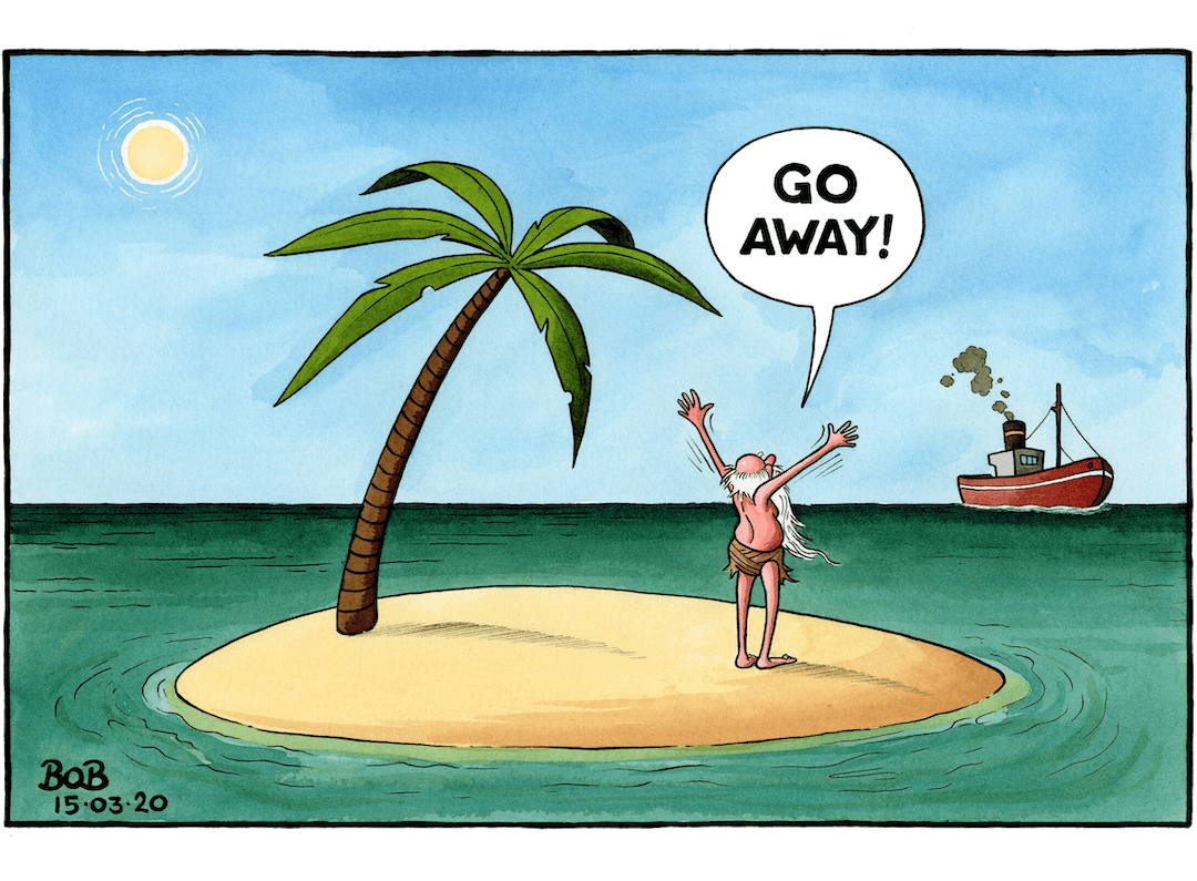 Go Away! - BOB #134 | Arkhaven Comics