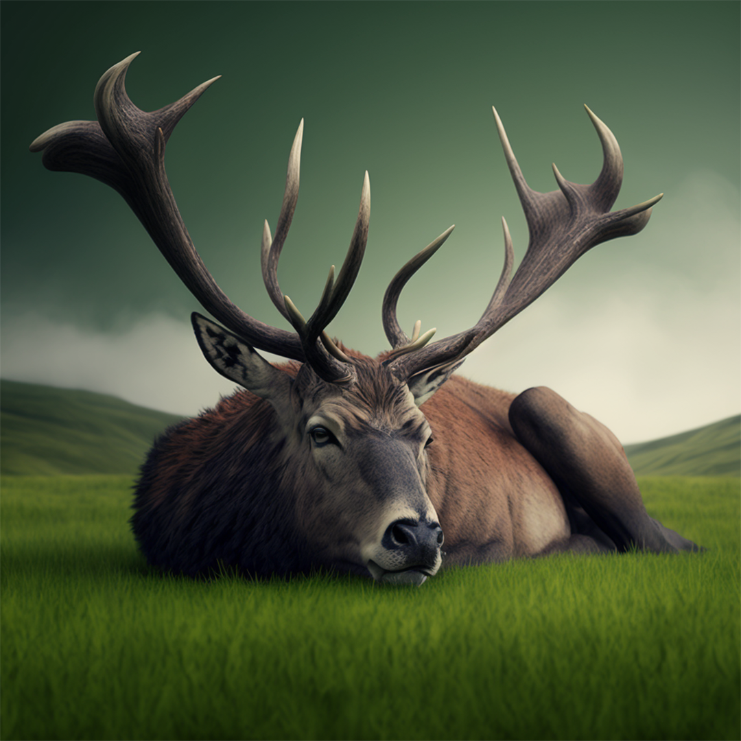 The Sick Stag - Aesops Fables #53 | Arkhaven Comics