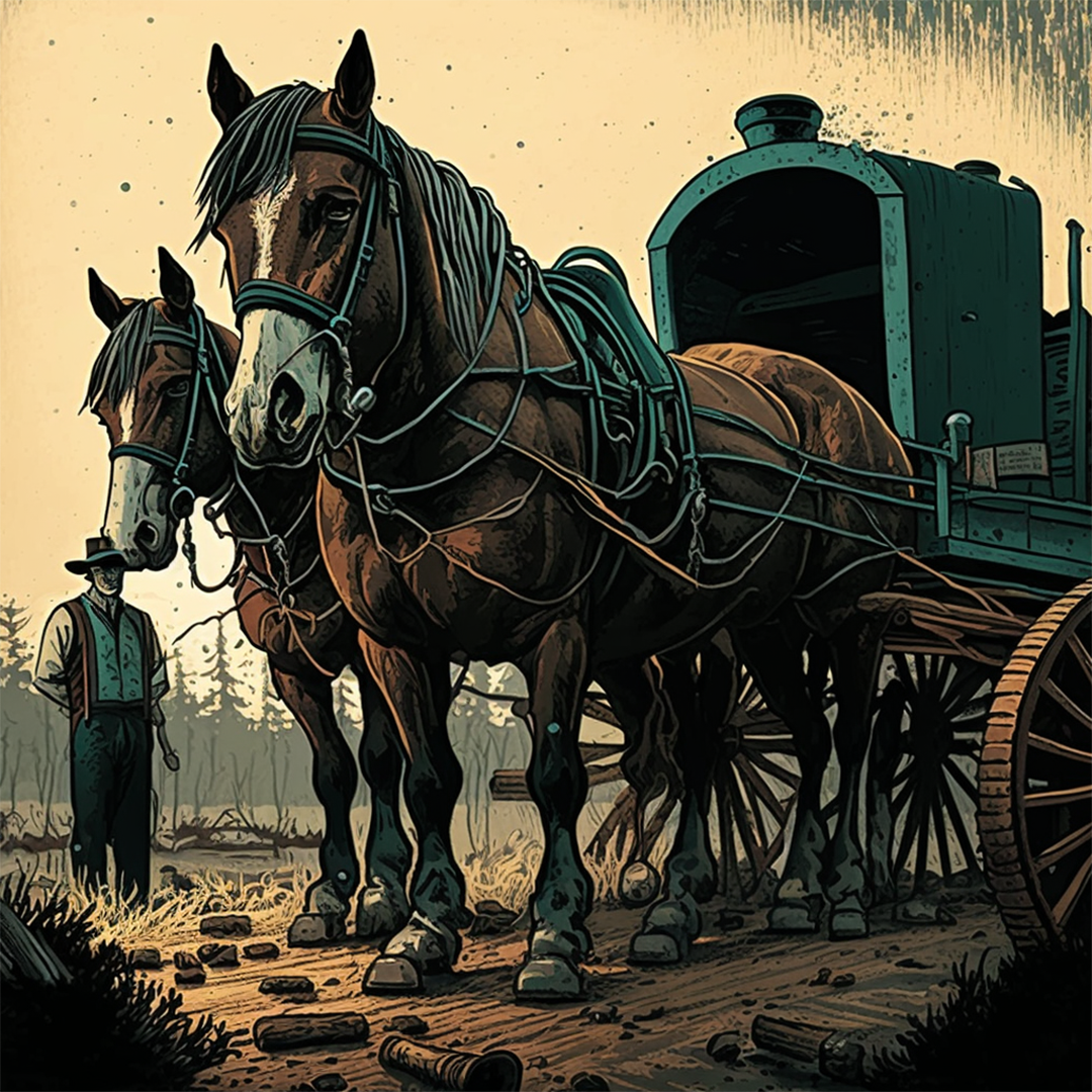 Hercules and the Wagoner - Aesops Fables #12 | Arkhaven Comics