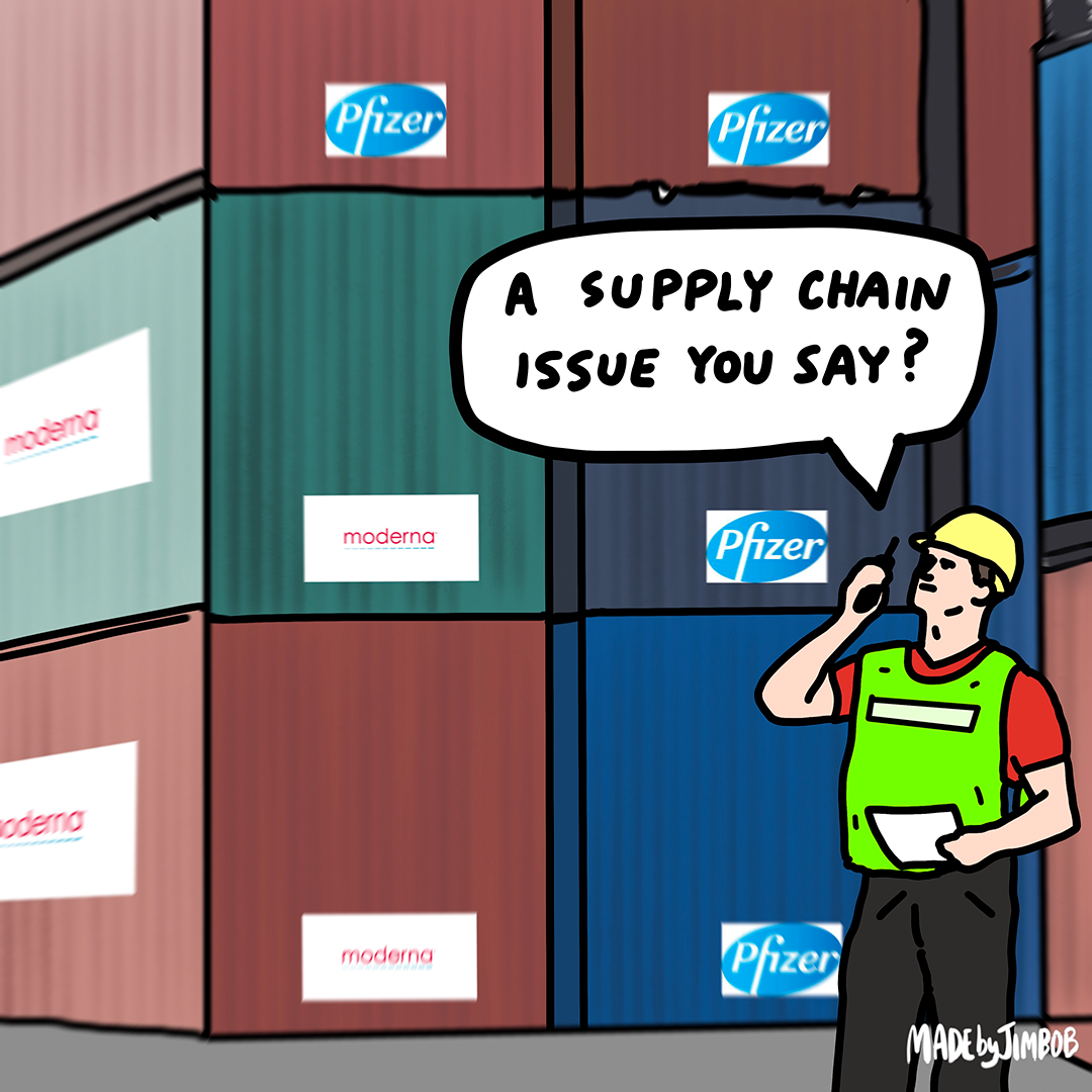 Supply Chain - Savage Memes #57 | Arkhaven Comics