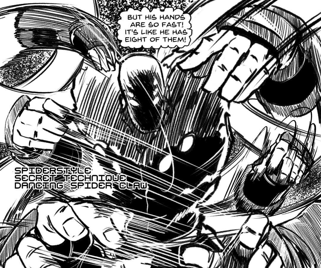 Dancing Spider Claw - FULLSTRIKE! #11 | Arkhaven Comics