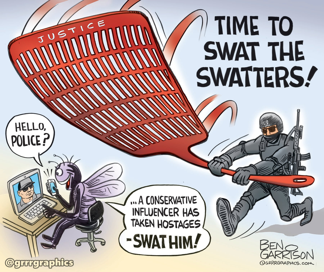 Time to swat the swatters - Ben Garrison #189 | Arkhaven Comics