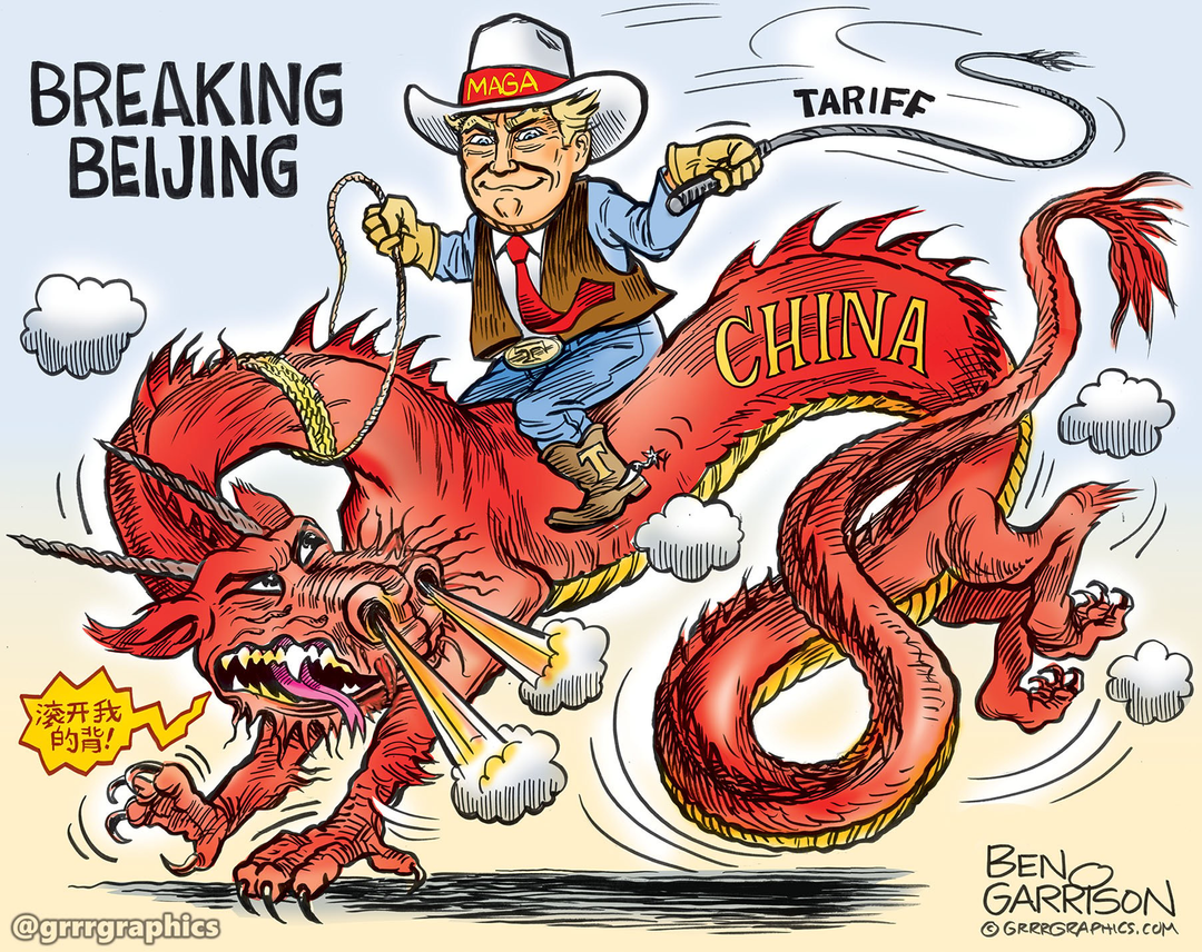 Breaking Beijing - Ben Garrison #193 | Arkhaven Comics