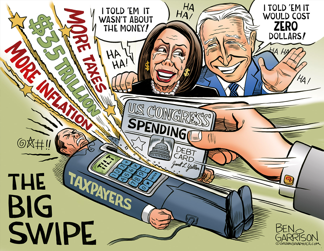 The Big Swipe - Ben Garrison #46 | Arkhaven Comics