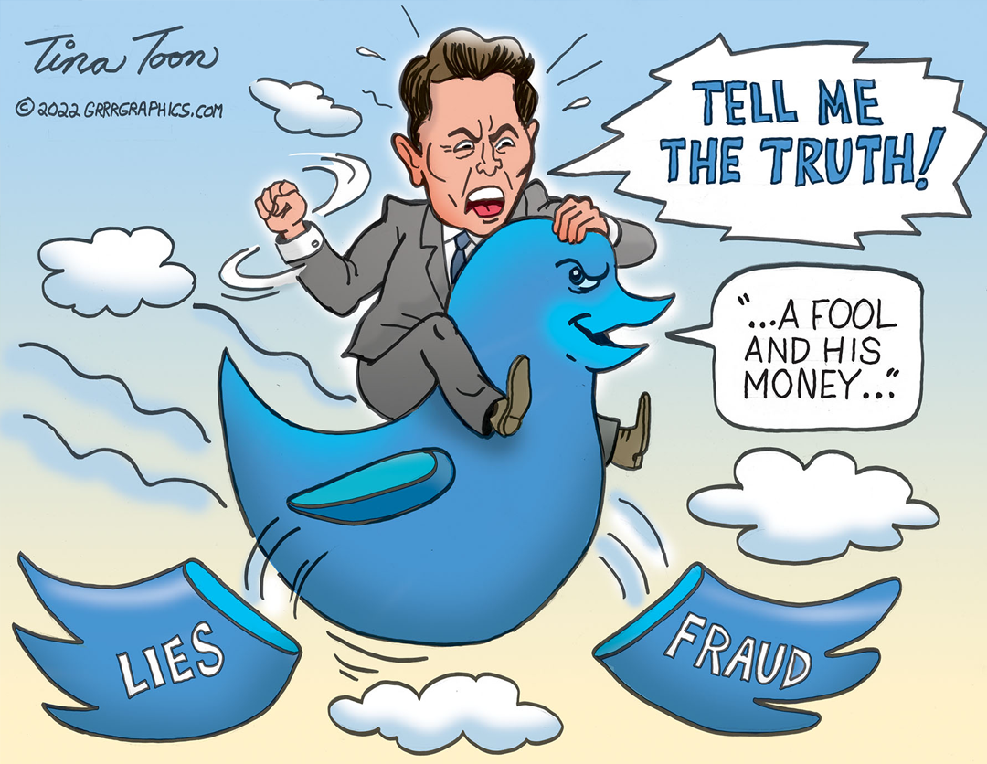 Twitter Fraud - Ben Garrison #100 | Arkhaven Comics