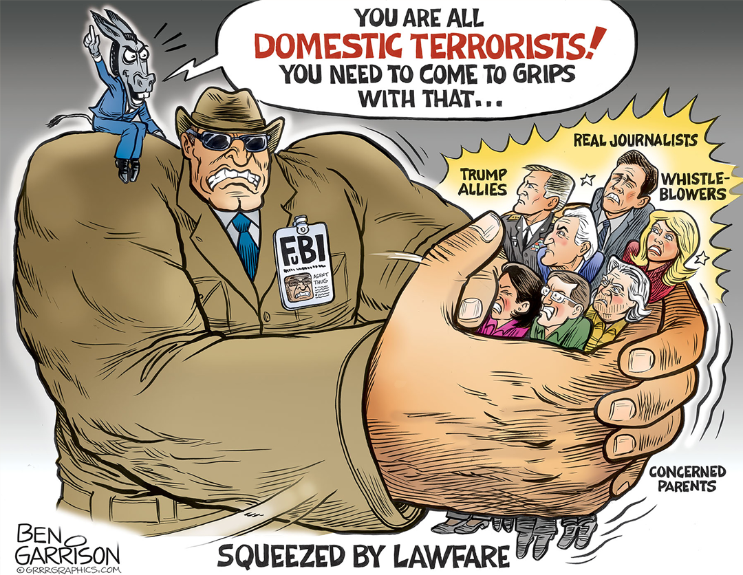 FBI Squeeze - Ben Garrison #48 | Arkhaven Comics