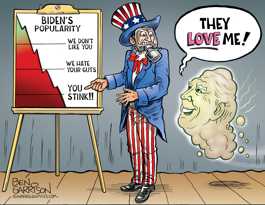 Joe Biden Fart - Ben Garrison #52 | Arkhaven Comics