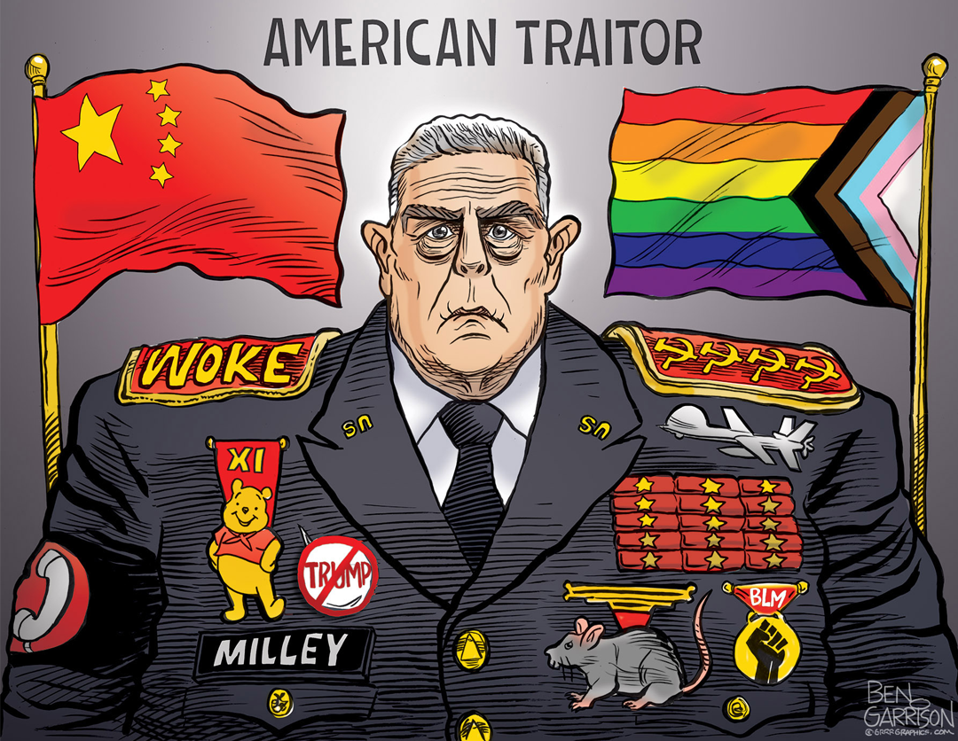 Milley Traitor - Ben Garrison #36 | Arkhaven Comics
